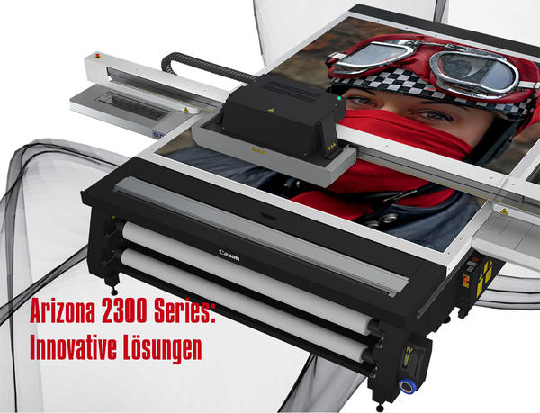 Arizona 2300: Die neuen Flachbettdrucker von Canon / Grafisch, 2D ...